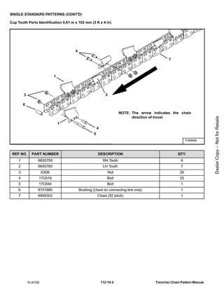 Bobcat LT113 Trencher Chain Pattern Service Repair Manual.pdf