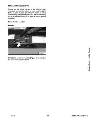Bobcat Tilt-Tatch Service Repair Manual SN 224100101 And Above.pdf