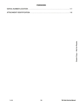 Bobcat Tilt-Tatch Service Repair Manual SN 224100101 And Above.pdf