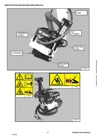 Bobcat Tiltrotator Service Repair Manual SN AFF000101 And Above.pdf