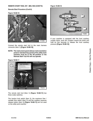 Bobcat Toolcat 5600 Utility Work Machine Service Repair Manual SN ...