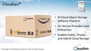 Cloudian & cloudstack | PPTX