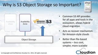 Cloudian & cloudstack | PPTX