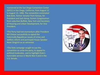 Bob Dole Ppt | PPTX