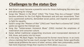 'Bob Dylan': The Voice of Generation.pptx