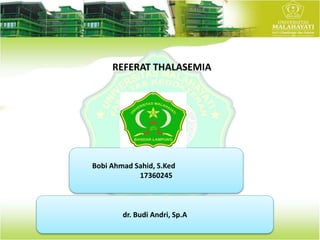 Power Point Thalasemia | PPT