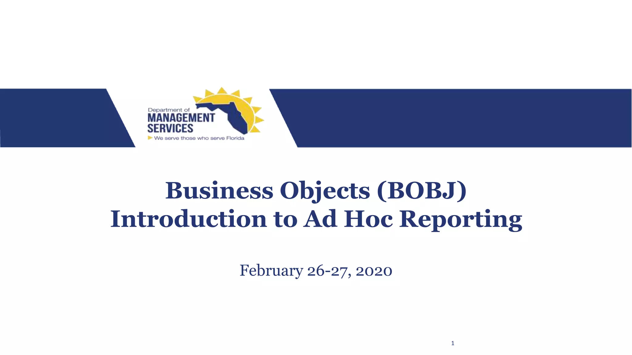 BOBJ Adhoc Reporting.pptx