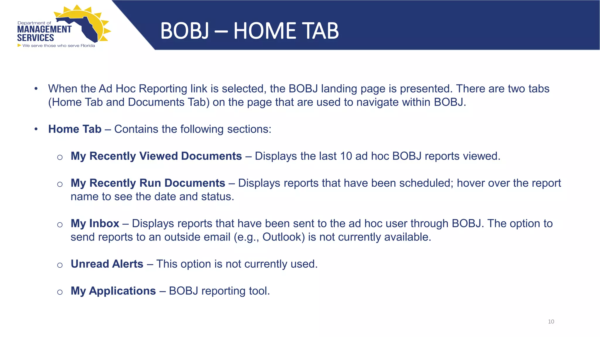 BOBJ Adhoc Reporting.pptx