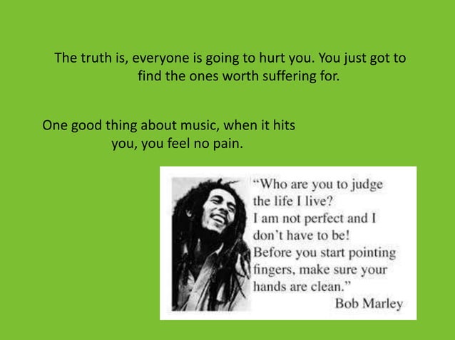 Bob marley presentation | PPTX | Reggae | Music