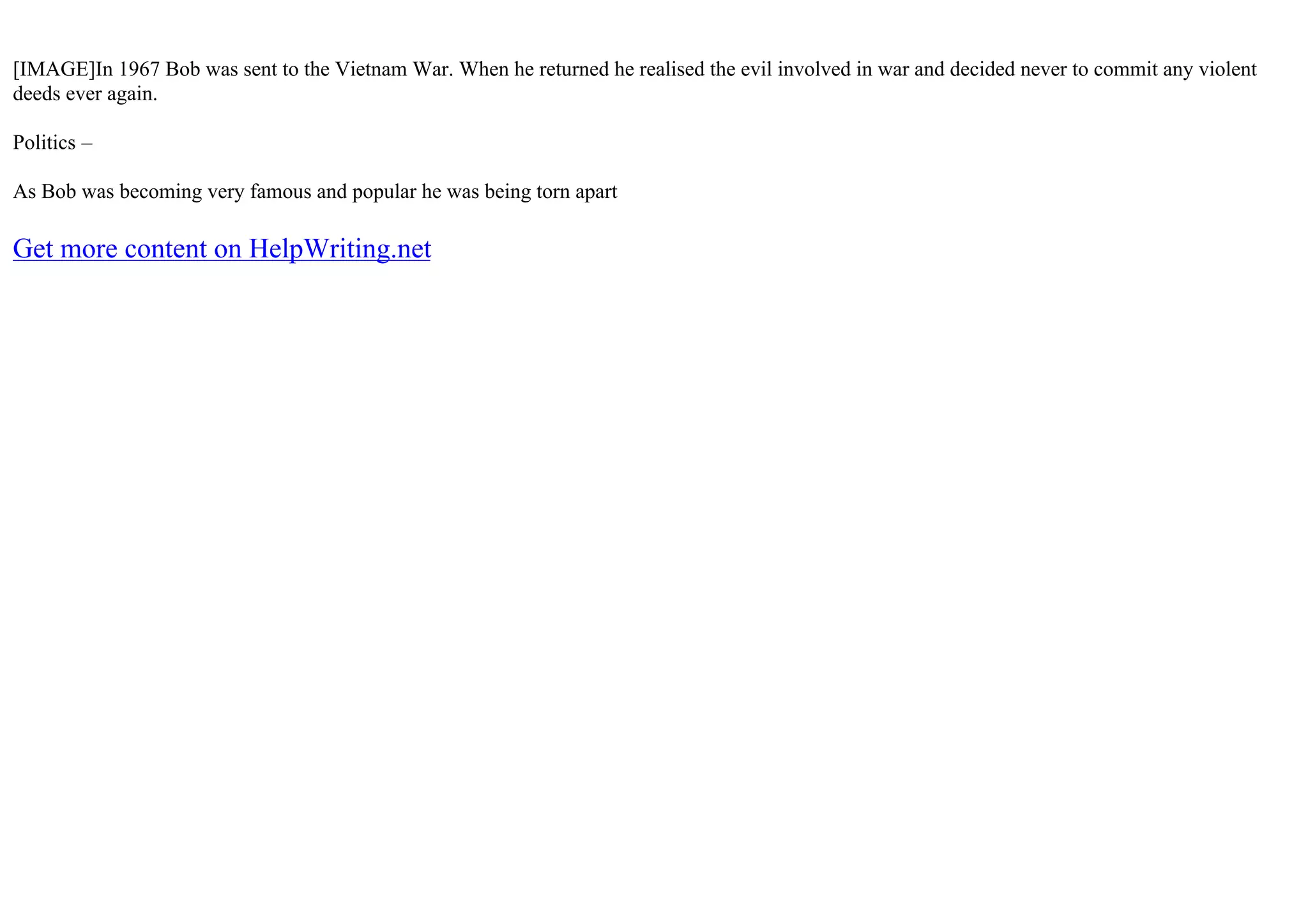 Bob Marley Essay Examples | PPT