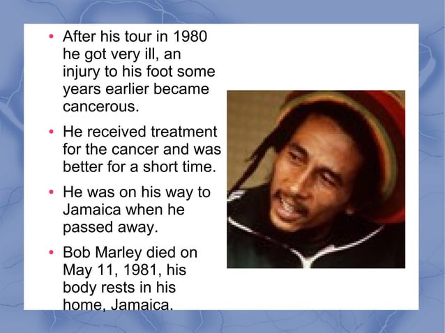 Bob marley powerpoint | ODP