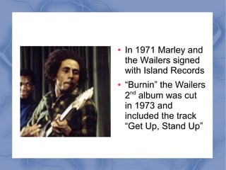 Bob marley powerpoint | ODP