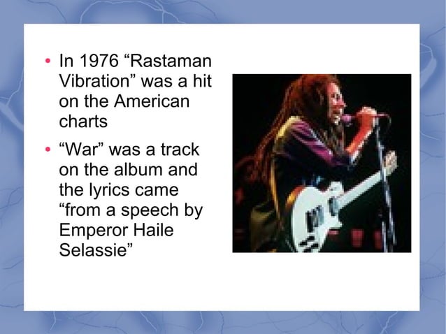 Bob marley powerpoint | ODP