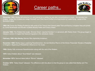 Bob marley presentation lucys assignment | PPT