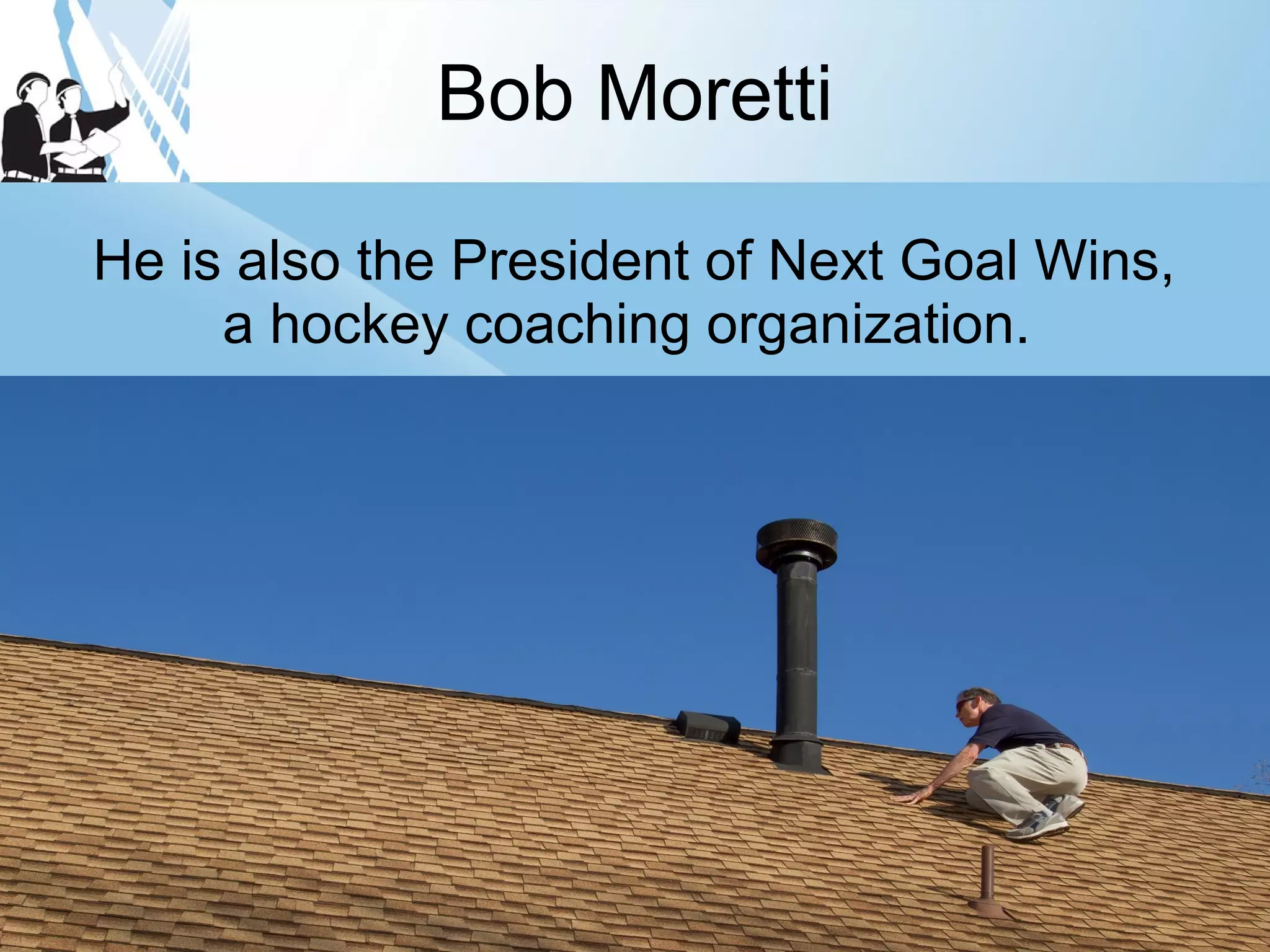 Bob moretti a busy man | PPT
