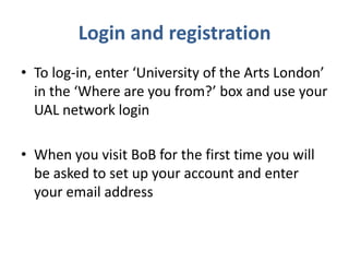 BoB National @ UAL | PPTX