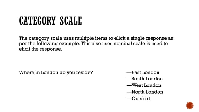 Measurement scaling reliability and validity | PPT