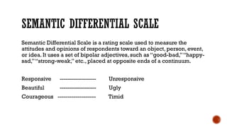 Measurement scaling reliability and validity | PPT