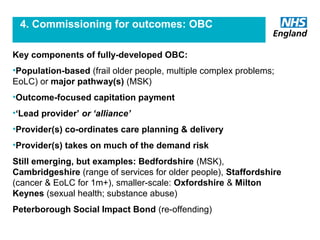 Bob Ricketts, NHS England - Open Forum Events' NHS Commissioning and ...