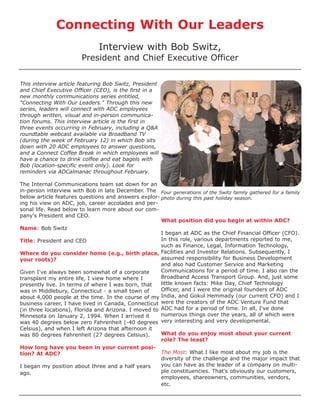 Bob Switz Cwol Article | PDF