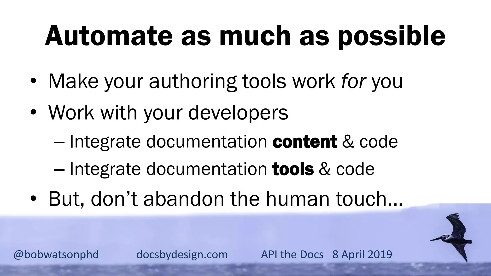 The Inverted Funnel of API Documentation | PPT
