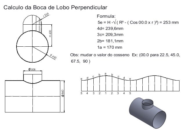 Boca de lobo perpendicular fo