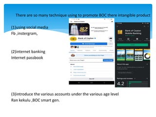 BOC marketing mix | PPTX | Credit Cards | Personal Debt