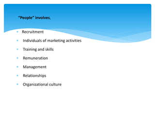 BOC marketing mix | PPTX
