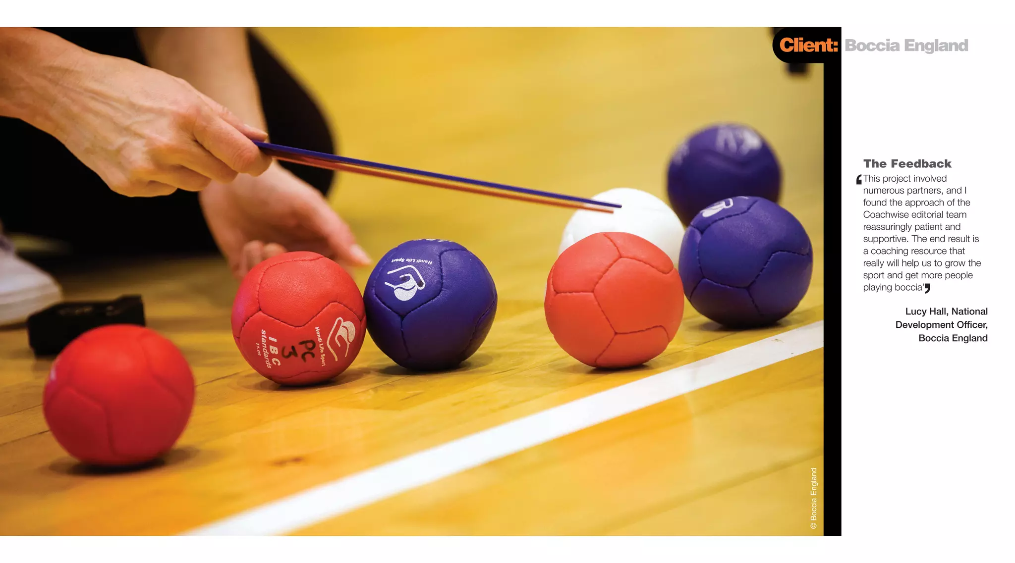 Coaching Handbook Production Case Study - Boccia England | PDF