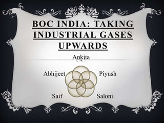 Boc india- Taking industrial gases upwards case study | PPTX