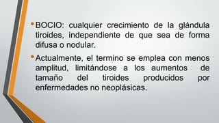Bocio | PPTX