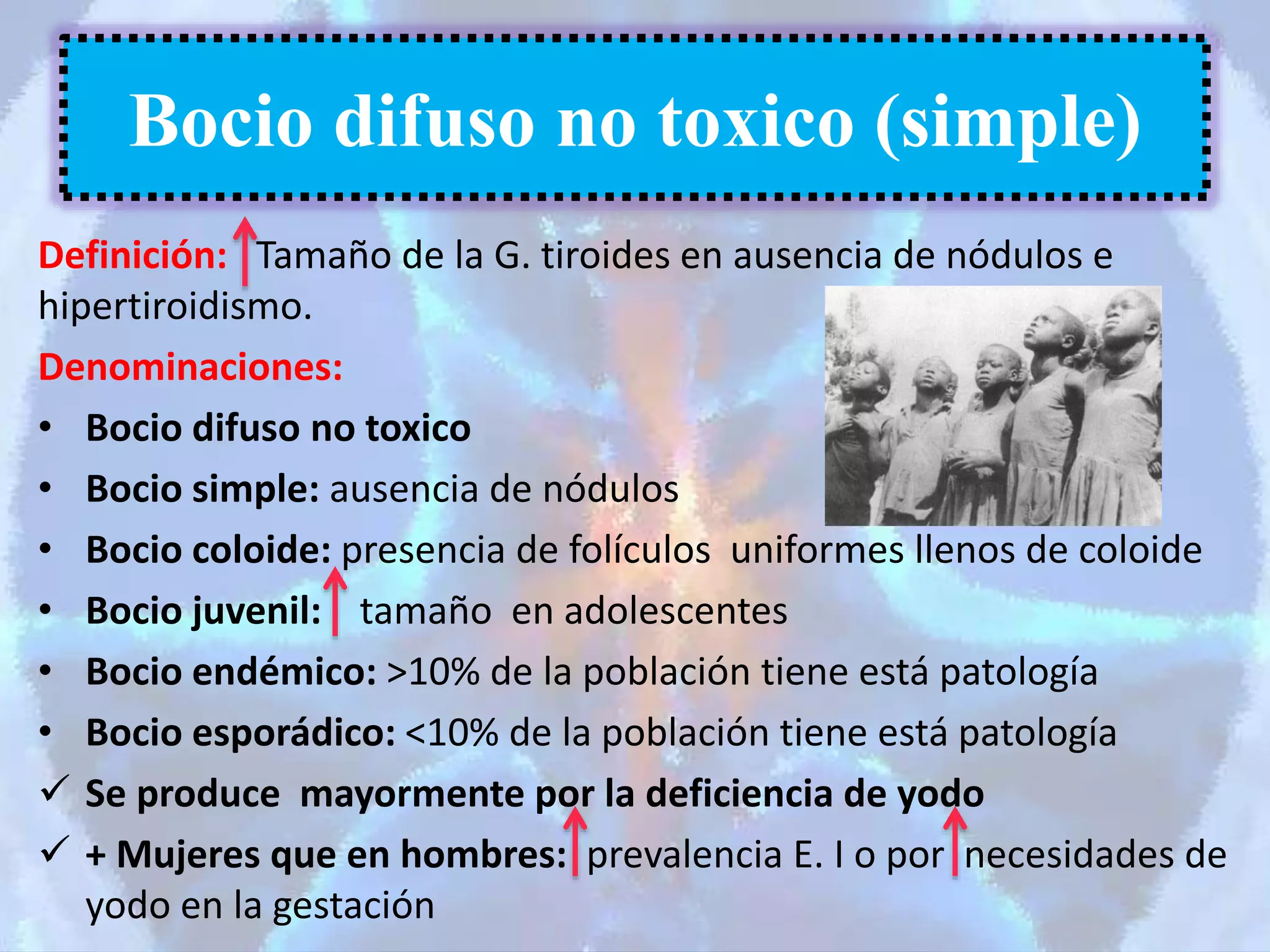 Bocio y enfermedad tiroidea nodular | PPTX