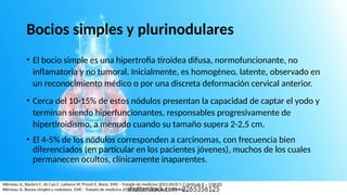 BOCIO Y NODULOS TIROIDEOS. Endocrinologia.pptx
