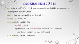 Báo cáo Jess(Java Expert System Shell) | PPT