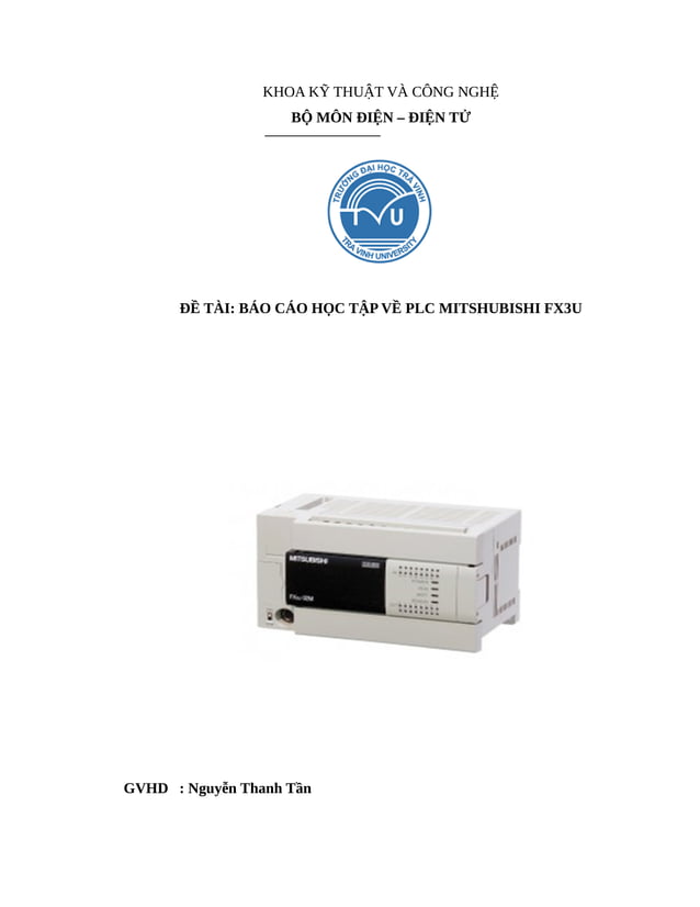BÁO cáo học tập về PLC MITSHUBISHI FX3U.pdf