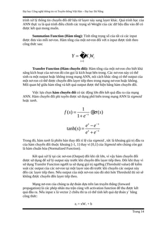 Báo cáo đồ án cơ sở đề tài xây dựng ứng dụng chat tự động với deep ...