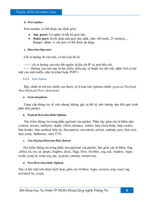 Báo cáo snort | DOCX