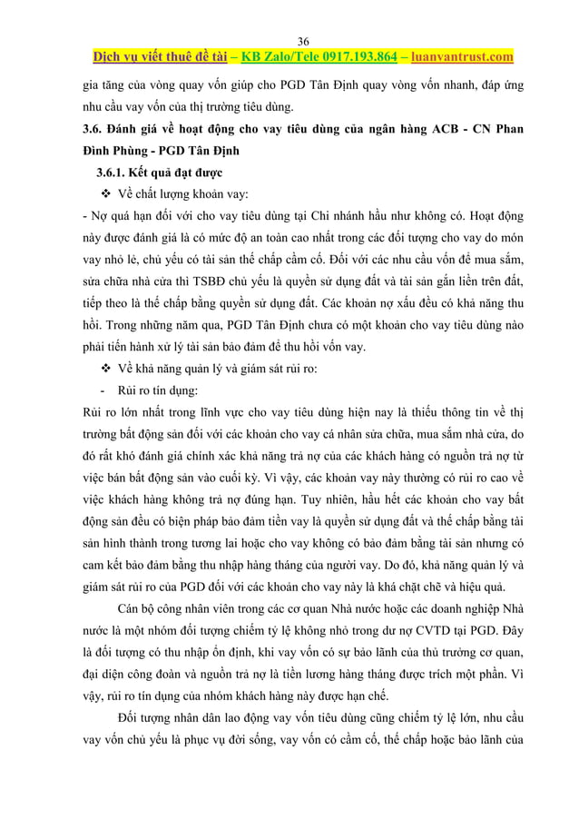 Báo Cáo Thực Tập Hoạt Động Cho Vay Tiêu Dùng Tại Ngân Hàng ACB.docx