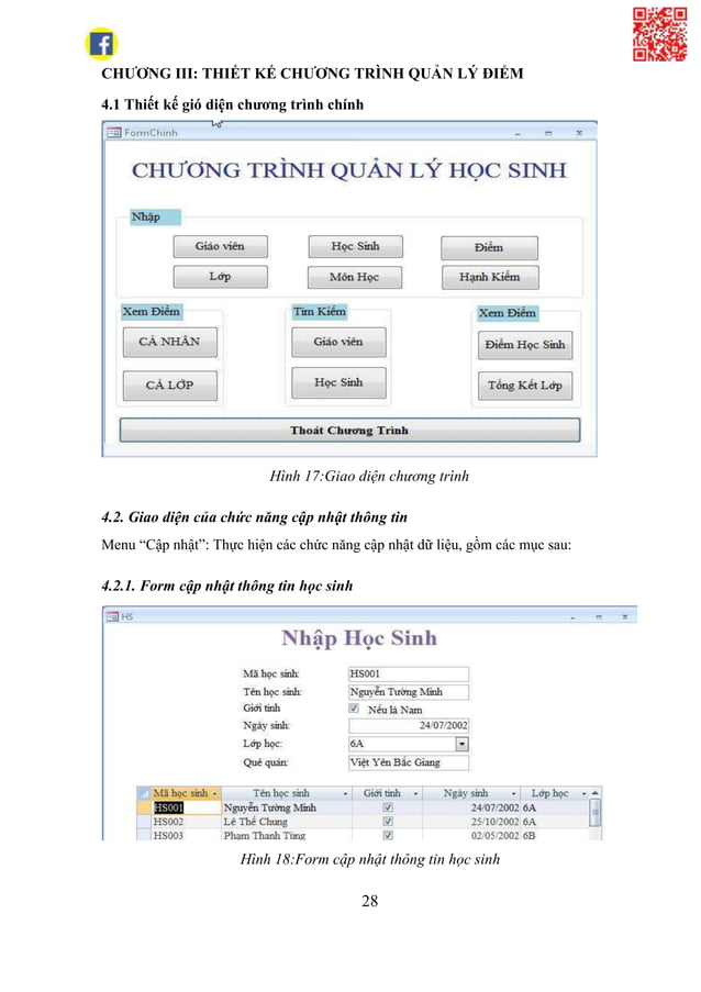 Báo Cáo Thực Tập Hệ Quản Trị Cơ Sở Dữ Liệu Access.doc