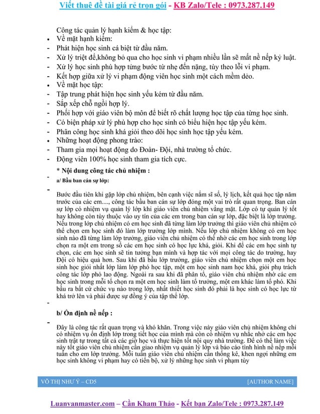 Báo cáo thực tập Khoa Sư phạm trung học Trường Cao đẳng Sư phạm Trung Ương TpHCM.doc