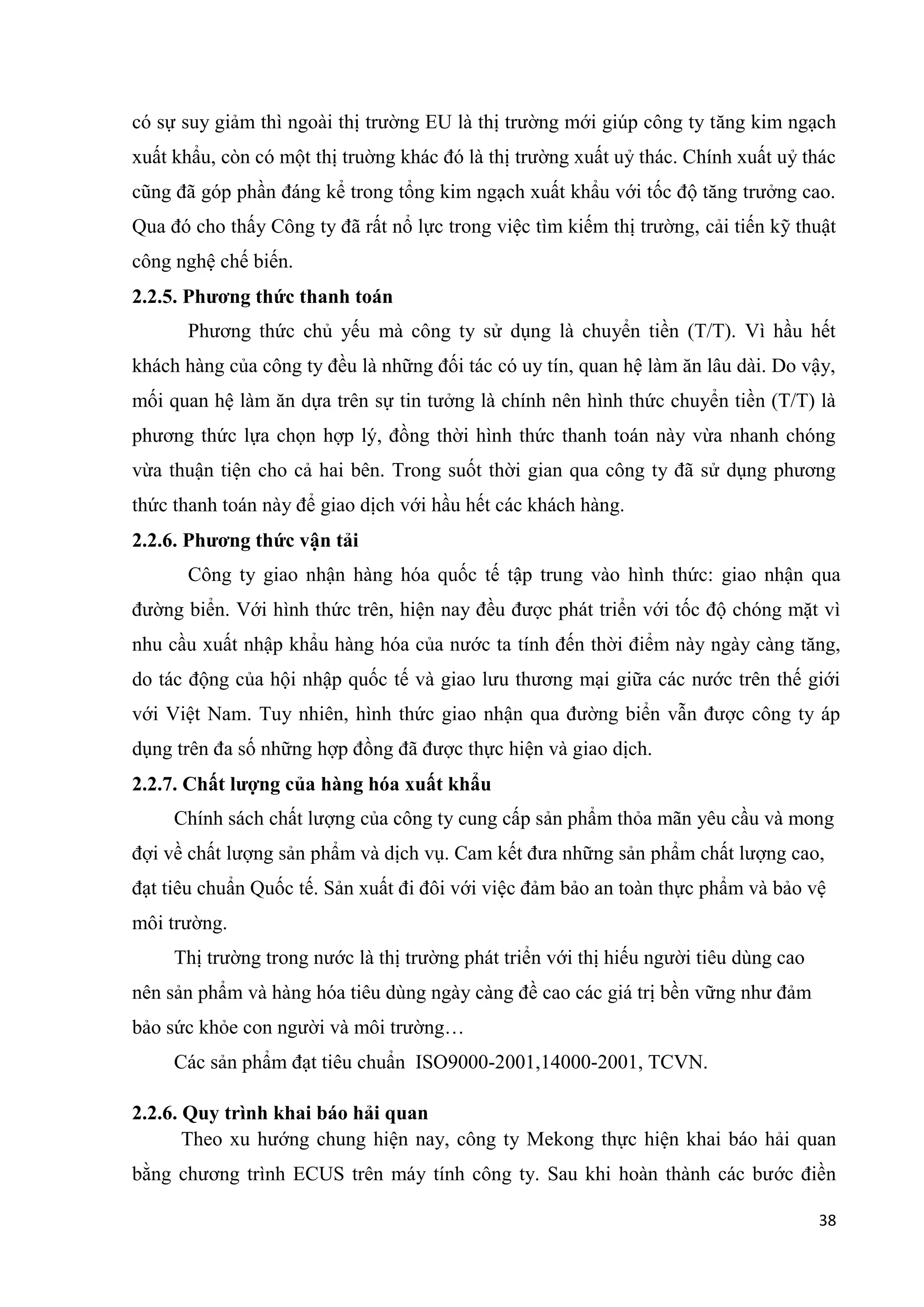 Báo cáo thực tập phân tích hoạt động xuất khẩu của công ty cổ phần xuất khẩu thủy sản mekong.docx