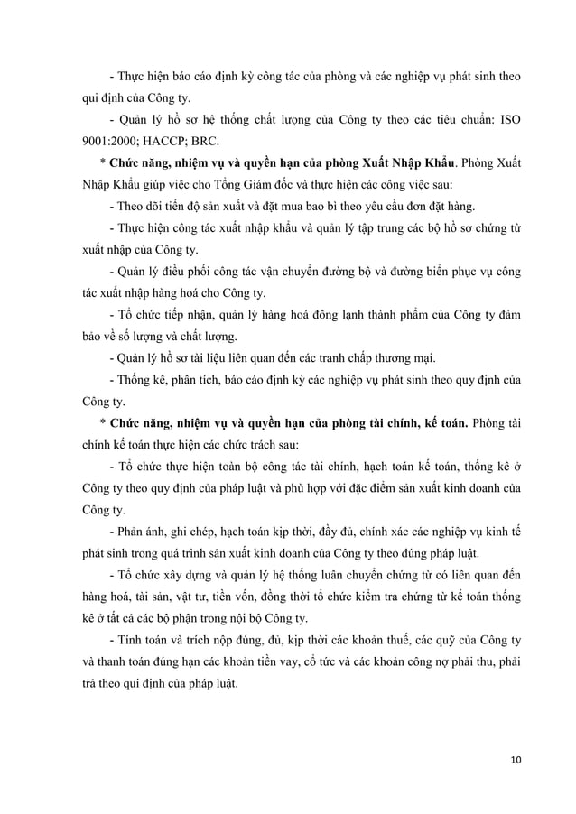 Báo cáo thực tập phân tích hoạt động xuất khẩu của công ty cổ phần xuất khẩu thủy sản mekong.docx