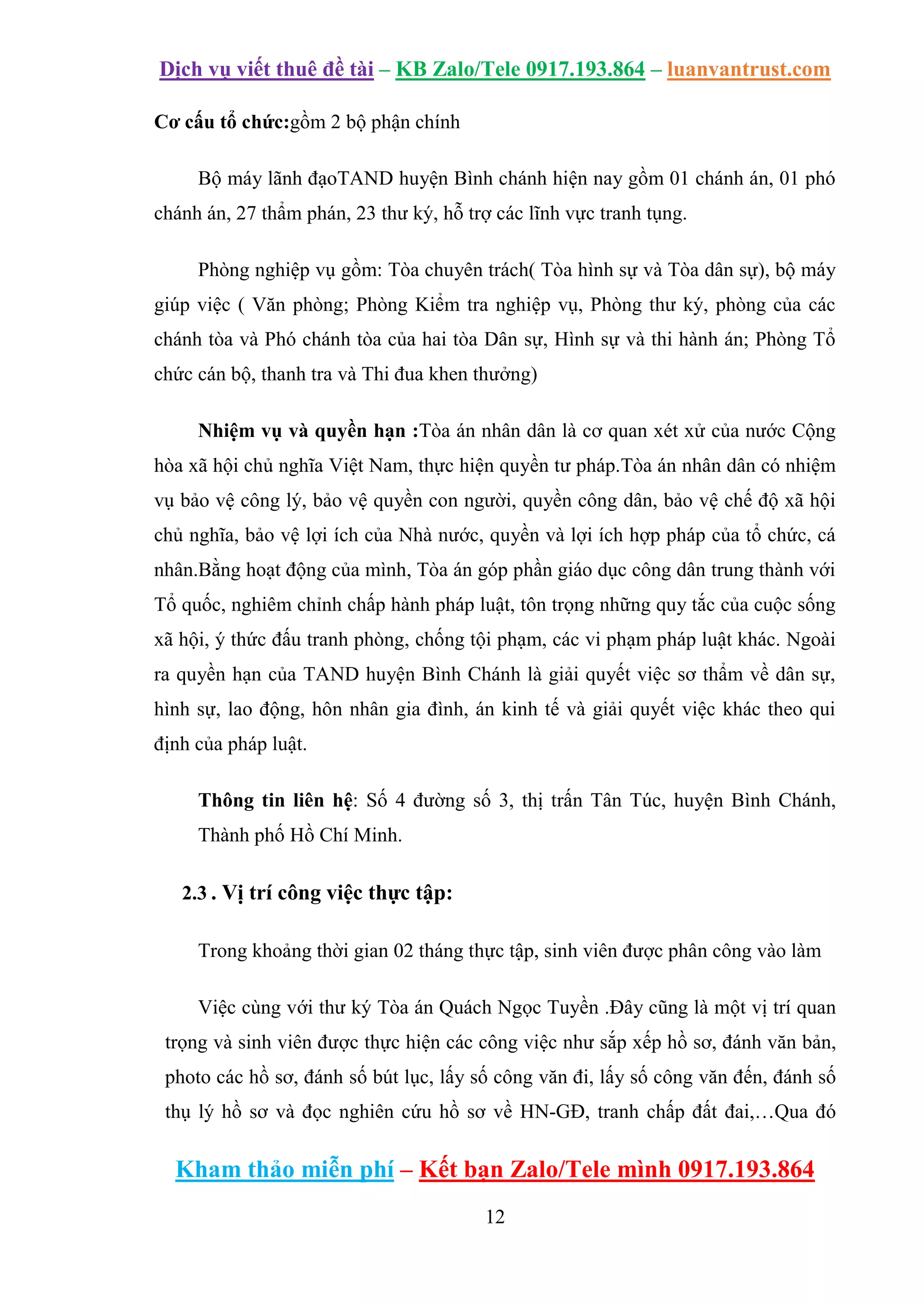 Báo Cáo Thực Tập Thủ Tục Giải Quyết Ly Hôn Tại Tòa Án, 9 Điểm.docx