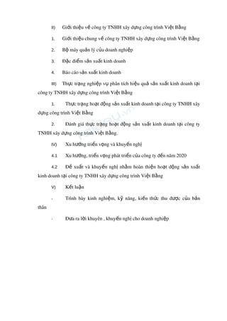 Báo cáo thực tập | PDF