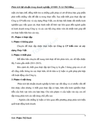 Báo cáo thực tập | PDF