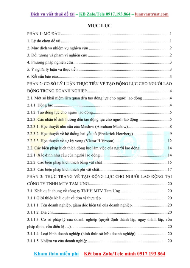 Báo Cáo Thực Tập Tạo Động Lực Lao Động Cho Người Lao Động.docx