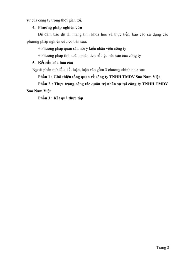 Báo Cáo Thực Tập Tốt Nghiệp Khoa Quản Trị Kinh Doanh. | DOCX