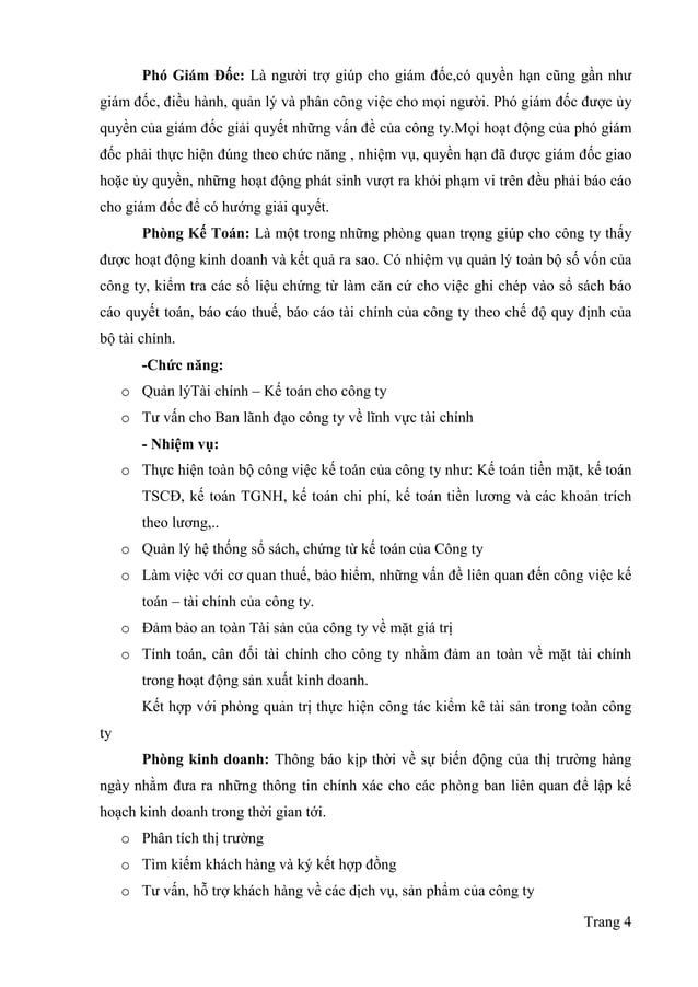 Báo Cáo Thực Tập Tốt Nghiệp Khoa Quản Trị Kinh Doanh. | DOCX