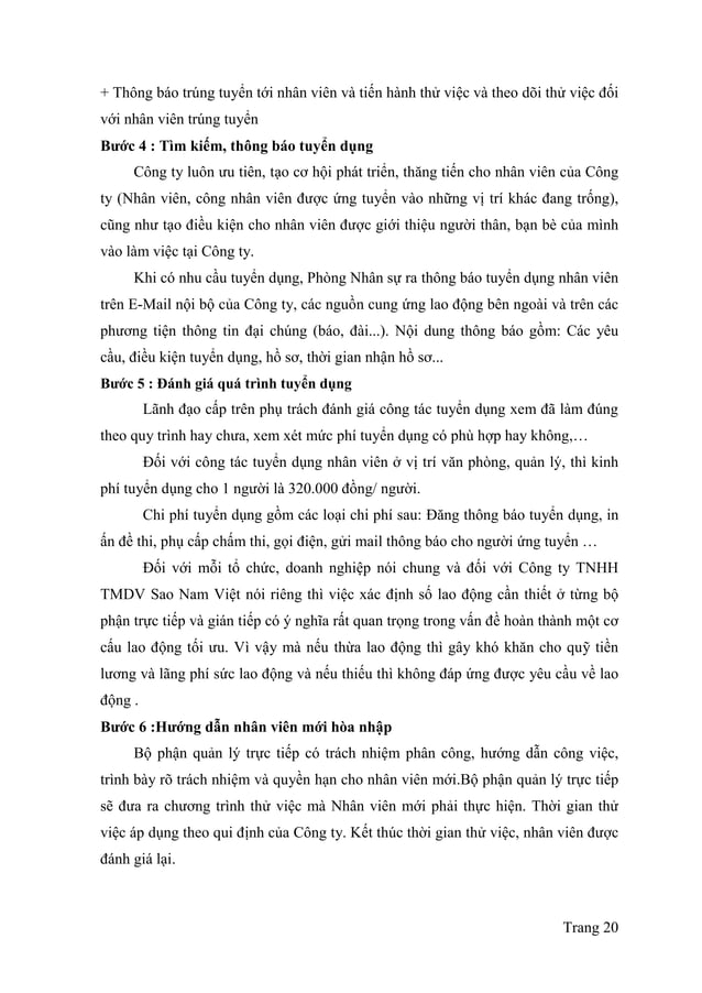 Báo Cáo Thực Tập Tốt Nghiệp Khoa Quản Trị Kinh Doanh. | DOCX