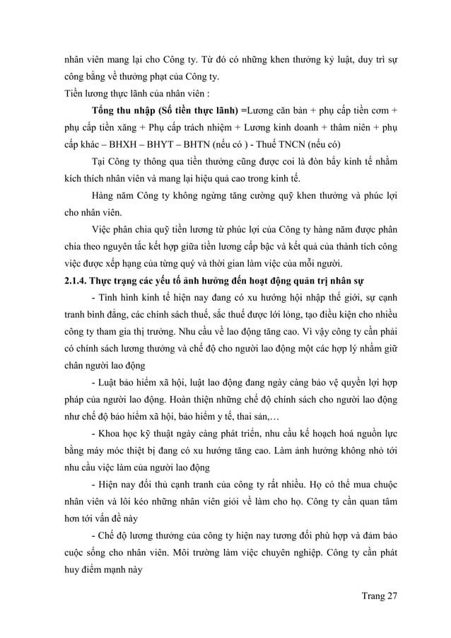 Báo Cáo Thực Tập Tốt Nghiệp Khoa Quản Trị Kinh Doanh. | DOCX